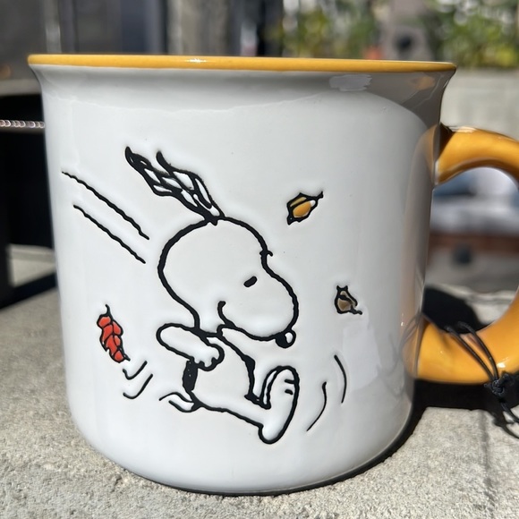 Peanuts | Other | Fall Peanuts Snoopy Mug Happy Fall | Poshmark